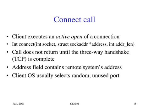 UNIX Sockets Outline Homework Posted By End Of Day Ppt Download