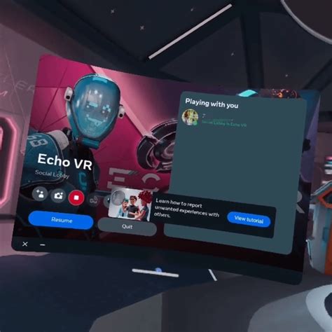 tutorial not working r oculusquest