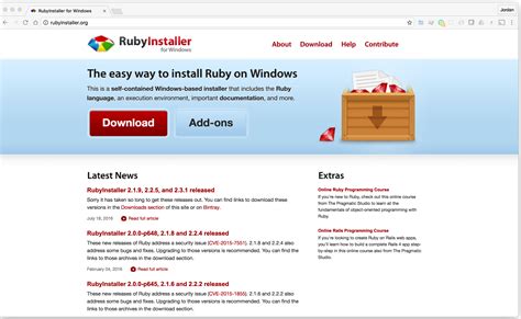 Introduction To The Ruby Programming Language Comprehensive Ruby
