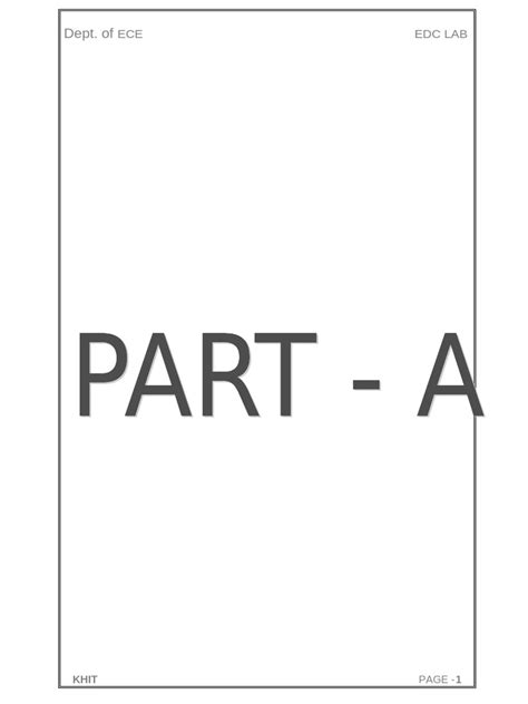 New Edc Lab Manual Ece Pdf