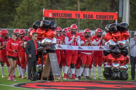 Emotions High As Big Bear Football Team Christens On Campus Stadium