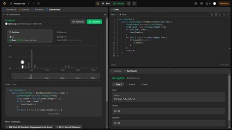 Day 34 Find All Duplicates In An Array 442 Edwin Raja Posted On