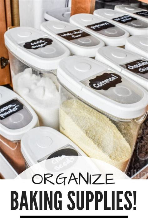 How To Organize Baking Supplies Jessica Welling Interiors Diy