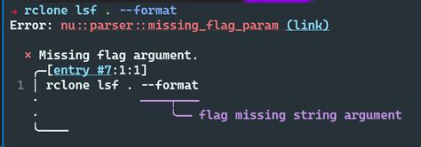 Rclone Completion Nushell · Issue 6706 · Rclonerclone · Github