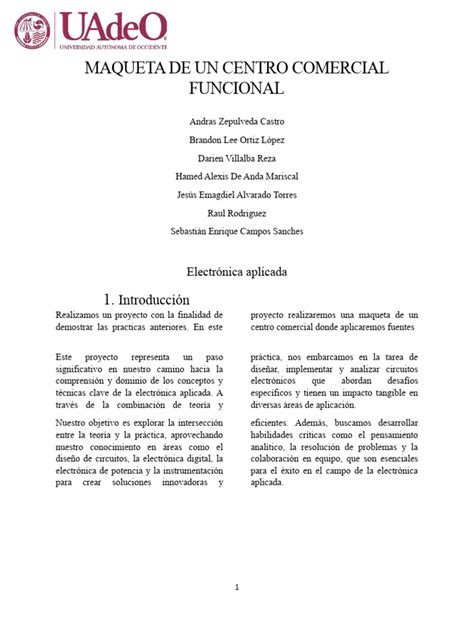Proyecto De Un Maqueta Descargar Gratis Pdf Diodo Emisor De Luz Arduino