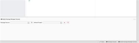 Nuget Package Manager Console Not Working Package Source