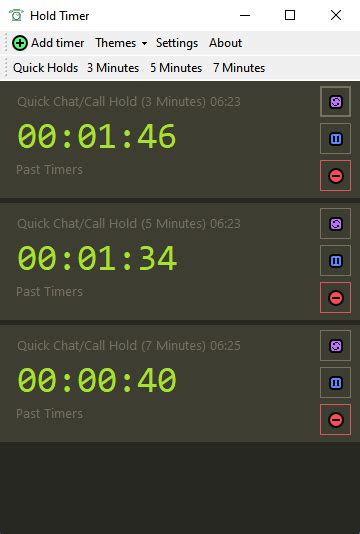 GitHub Cborrow HoldTimer A Simple Timer For Use When Holding Calls Or Chats