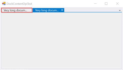 C Resize Dock Pane Tab Strip Text And Buttons In Document Docked DockContent Stack Overflow
