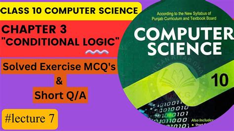 Solved Exercise Mcqs And Short Q A Chapter 3 10th Class Computer Science New Book Lecture 6