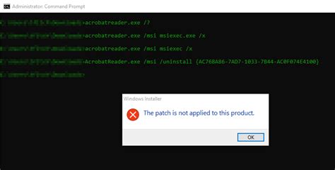 Uninstall Adobe Acrobat Reader DC Via Cmd Adobe Product Community