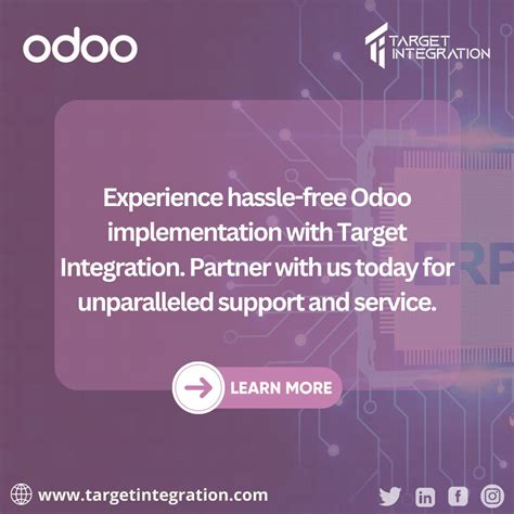 Target Integration On Linkedin Targetintegration Odoo Erp Crm