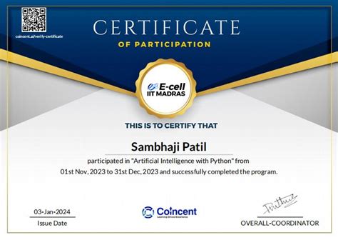 Sambhaji Patil On Linkedin Artificialintelligence Pythonprogramming