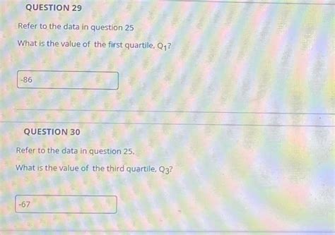 Solved Refer To The Data In Question What Is The Mode Of Chegg