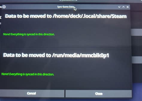 using cryoutilities to sync the shader files onto the micro sd it says