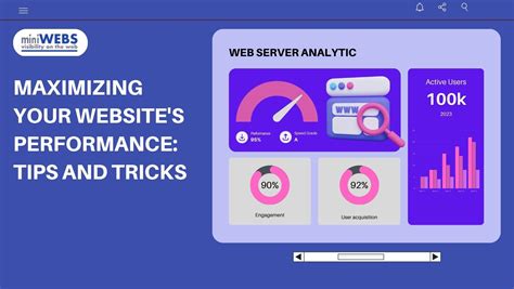 maximizing your website s performance tips and tricks website design