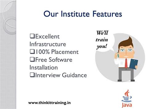 We Are Providing You The Industry Based Java Training To Attain The