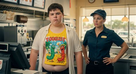 Boss Gave Him A See Thru Shirt Teens Vulgar Undershirt Ends Dumb Rule