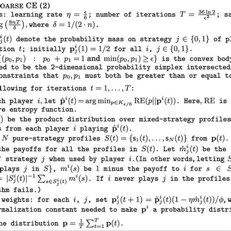 Using The Naive Application Of Multiplicative Weights To Compute An Download Scientific