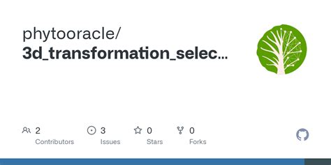 Github Phytooracle3dtransformationselection