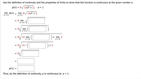 Solved Use The Definition Of Continuity And The Properties Chegg Com