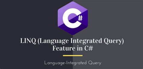 Linq Linq Is A C Feature That Allows Us To By Josh Watts Medium