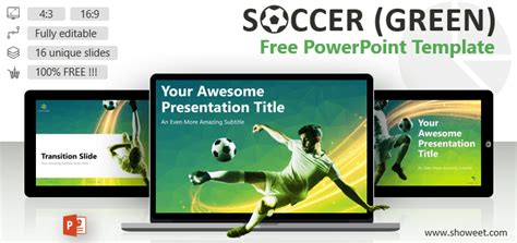 Free Soccer Football Concept Powerpoint Template Designhooks