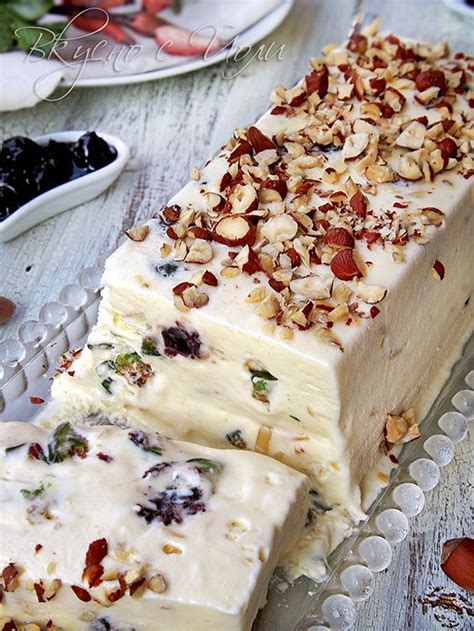 Сладоледена нуга Десерты Вкусняшки Рецепты еды