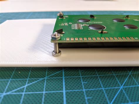 2004 lcd arduino bezel 3d printed electronics display mount diy display enclosure