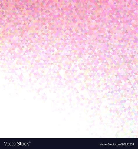 Abstract Mosaic Triangle Tile Pattern Background Vector Image