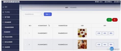 Javaphpnodejspython现有传染病查询系统【2024年毕设】 Csdn博客