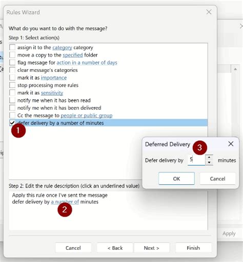 Delay Email Sending In Outlook SecureAX Knowledgebase