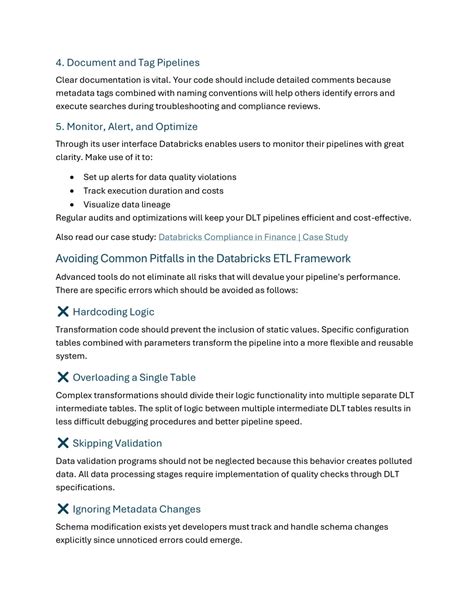 ppt databricks etl framework best practices for dlt pipelines and powerpoint presentation id