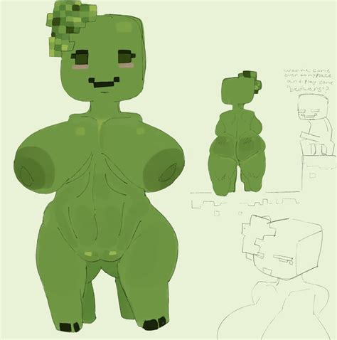 Minecraft Sex Art Tboxart Breasts Creeper Smile Valorant Porn Gallery