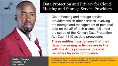 Pwc Kenya On Linkedin Dataprotection