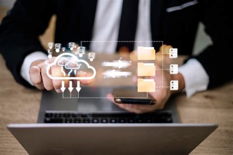 Premium Photo Cloud Computing And Online Storage Technologies Cloud