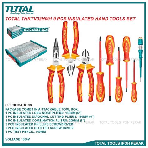 Total Thkith1601 16 Pcs Insulated Hand Tools Set Malaysia Ipoh Perak Distributor Supplier