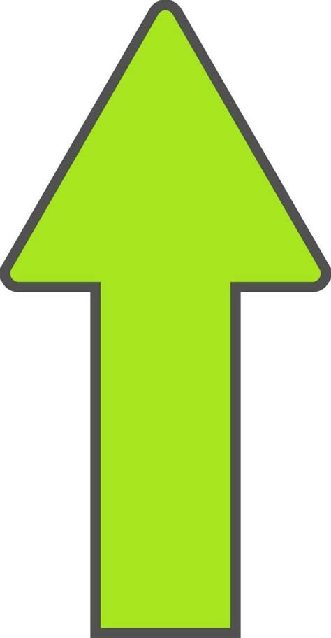 Flat Illustration Of An Upward Arrow 24286243 Vector Art At Vecteezy