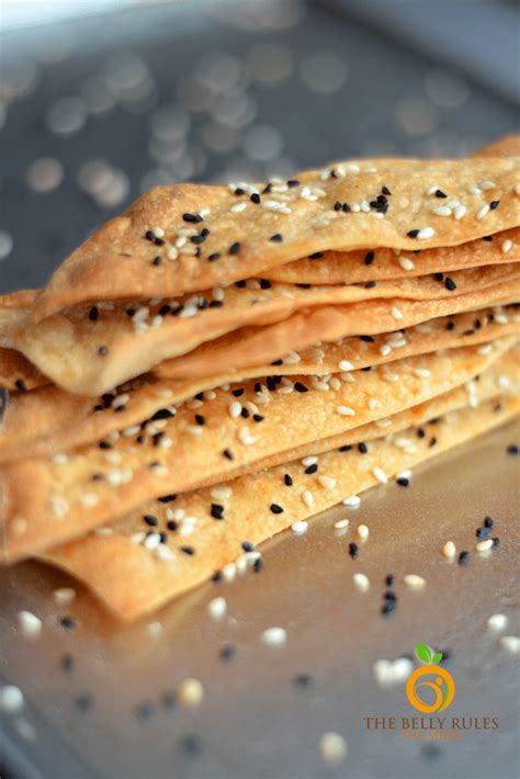 Crispy Lavash Bread Crackers Cracker Recipes Food Lavash Crackers