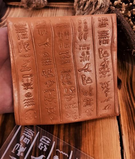 Aztek Texture Mat Polymer Clay Texture Sheet Polymer Clay Impression