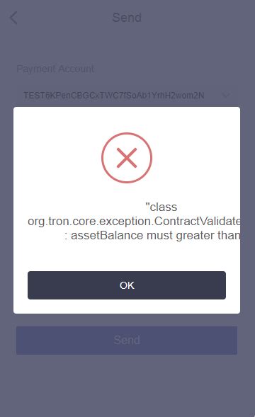Error Message Not Formatted · Issue 244 · Tronlinktronlink Extension