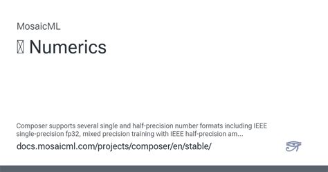 🔢 Numerics Composer