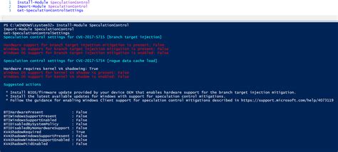 Checking And Patching Your Microsoft Windows Computer For Meltdown And Spectre Darrenjrobinson