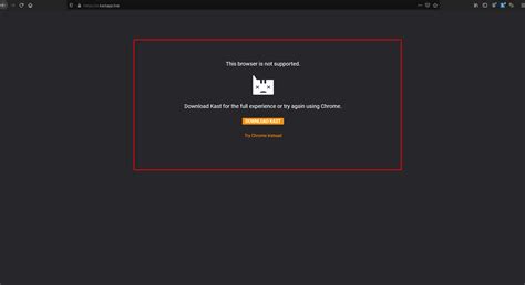 Firefox Browser Is Not Supported · Issue 45538