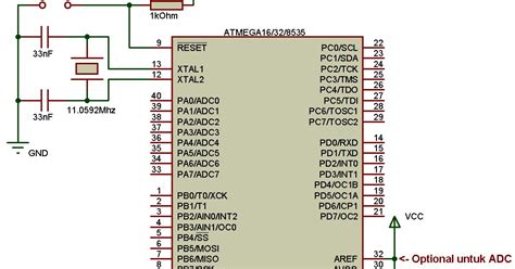 Skema Sistim Minimum Atmega 16328535