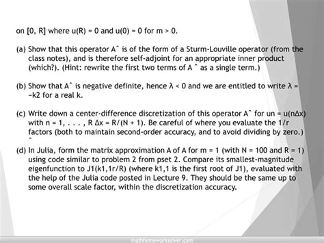 Numerical Analysis Assignment Help Ppt