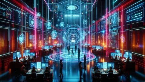 Cyber Security Image Protecting Data And Networks From Threats Premium Ai Generated Vector