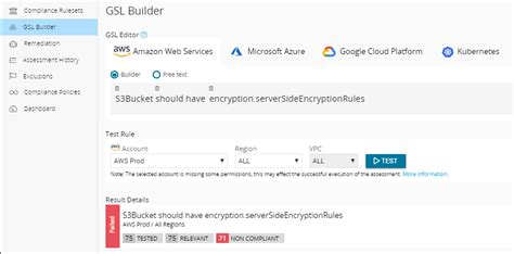 Amazon S3 Bucket Encryption Compliance Validation Page 2 Check
