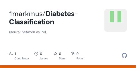 Github 1markmusdiabetes Classification Neural Network Vs Ml