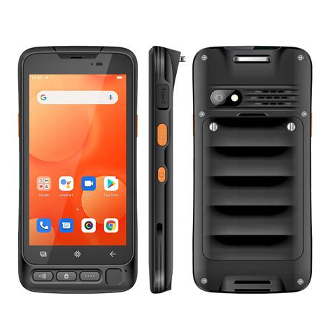 Uniwa V5s 5 Inch Rugged Handheld Fingerprint 2d Reader Scanner Android Barcode Pda Scanner