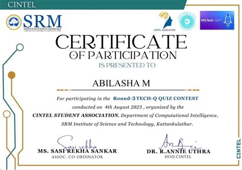 Abilasha M On Linkedin Quiz
